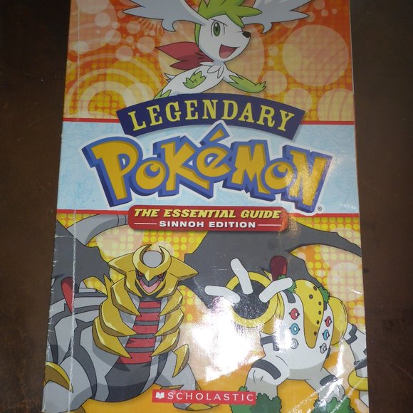 Scholastic | Toys | Legendary Pokemon The Essential Guide Sinnoh ...